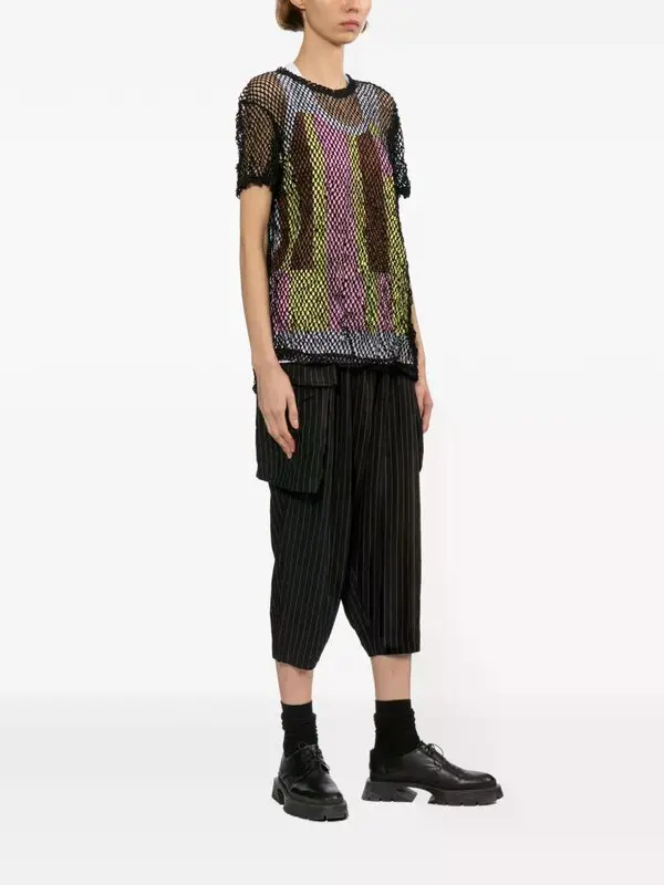 Comme Des Garçons Fishnet Top