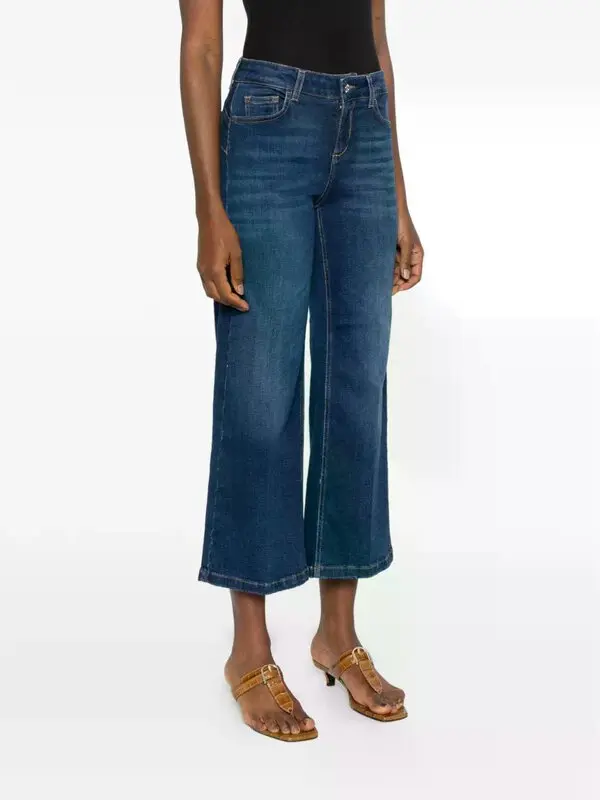 Liu Jo Button-fastening Wide Leg Jeans