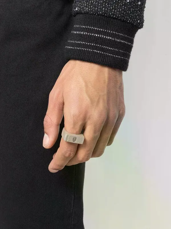 PARTS OF FOUR Plate Single Ring - Silver