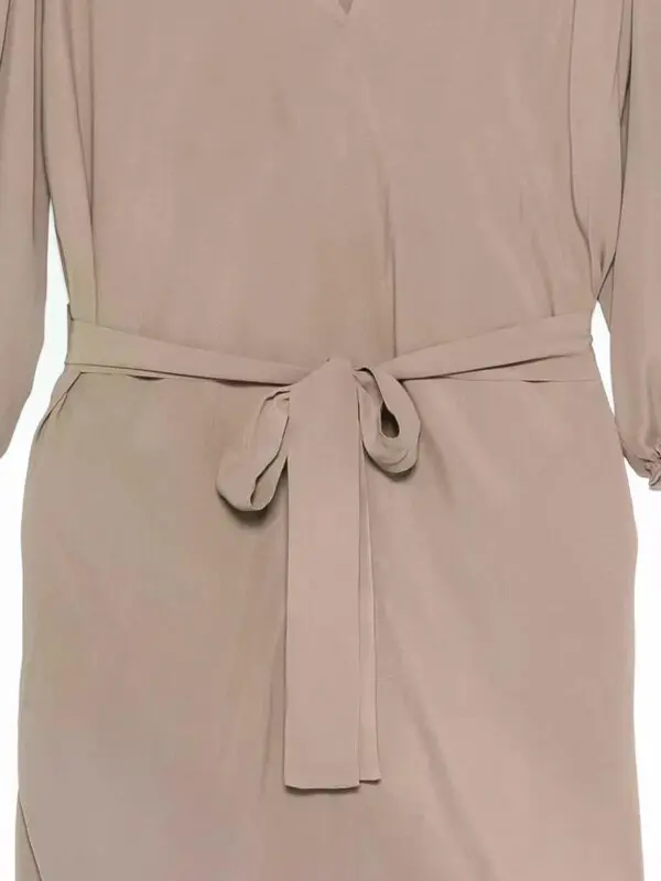 Seventy V-neck Belted Dress