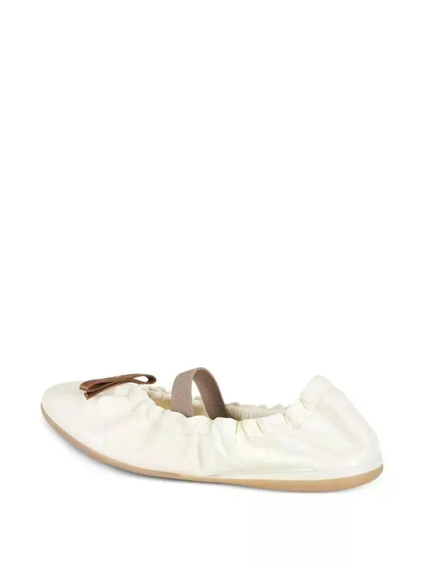 3JUIN Naomi Ballet Flats - Neutrals