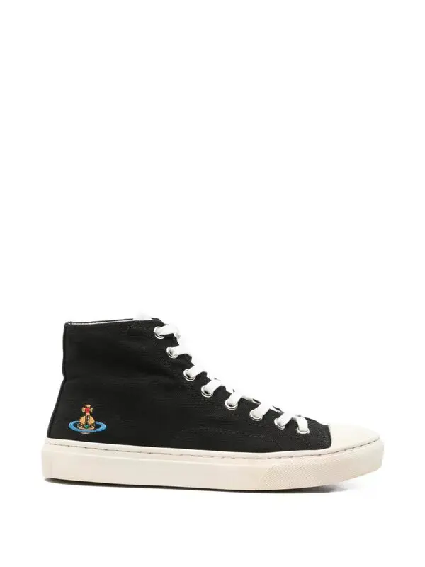 VIVIENNE WESTWOOD Orb-detail High-top Sneakers