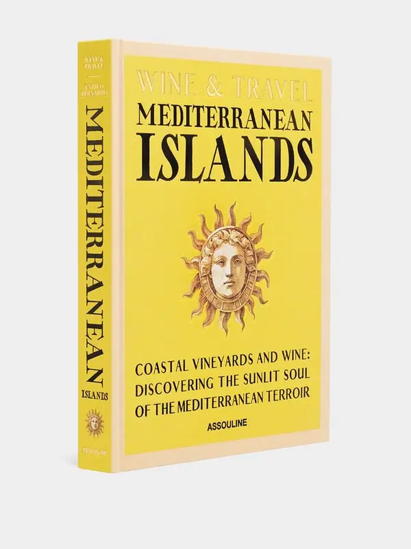Assouline Wine & Travel Mediterranean Islands Book - Yellow