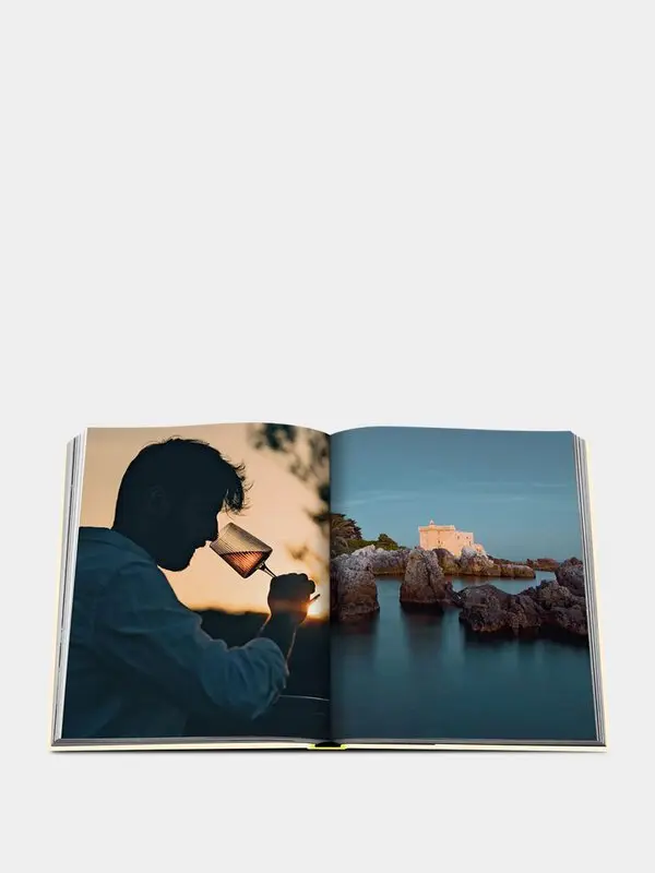 Assouline Wine & Travel Mediterranean Islands Book - Yellow