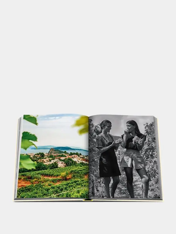 Assouline Wine & Travel Mediterranean Islands Book - Yellow