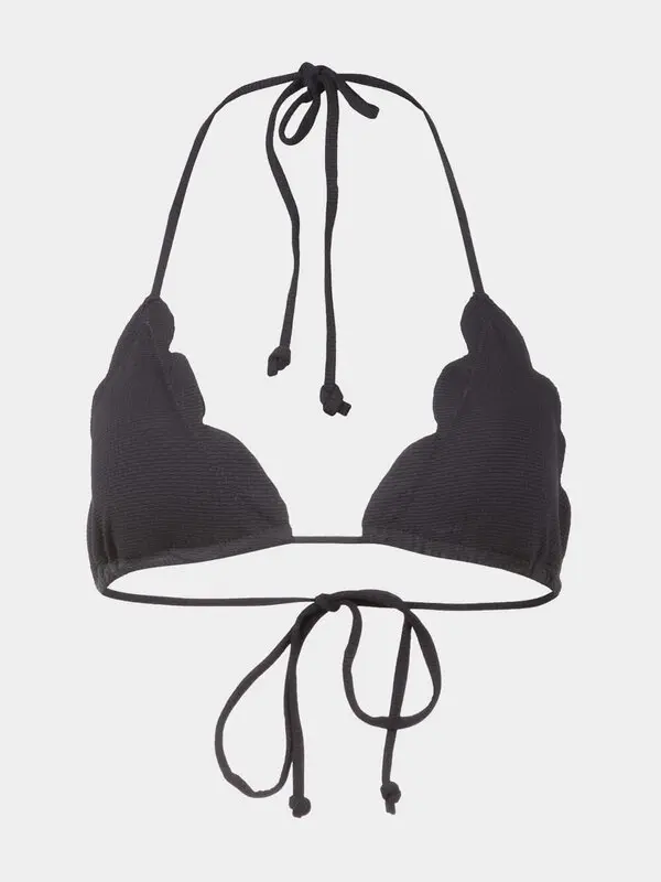 Marysia Broadway Bikini Top - Black