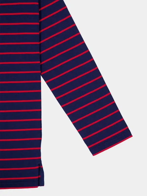 Valentino Garavani Chez Striped Long Sleeve Top - Multicolour