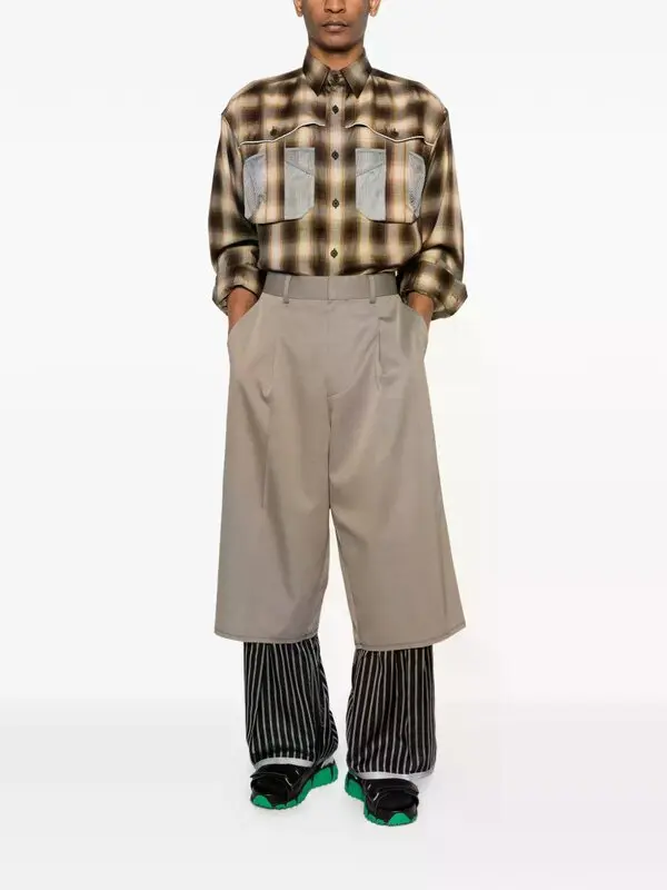 Kolor Double Layer Tailored Trousers