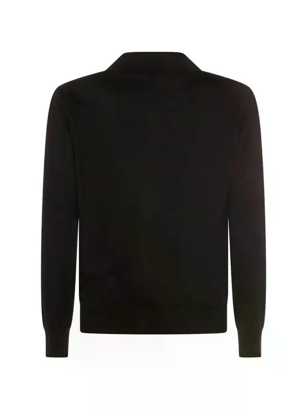PIACENZA CASHMERE 1733 Buttoned Patterned Cardigan