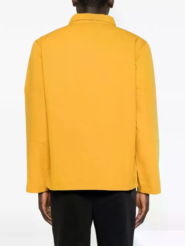 USKEES Chest-pocket Shirt Jacket - Yellow