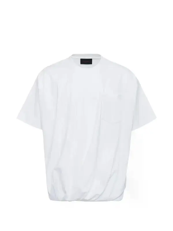 Simone Rocha Draped Bubble Hem T-shirt
