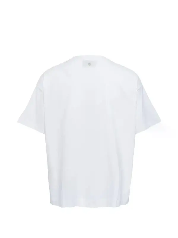 Simone Rocha Draped Bubble Hem T-shirt