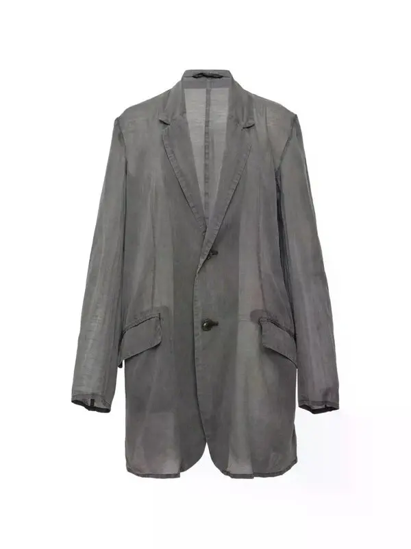Y’s Single-breasted Linen Blazer