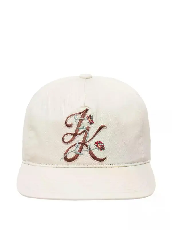 JUNTAE KIM Embroidered Cap - Neutrals