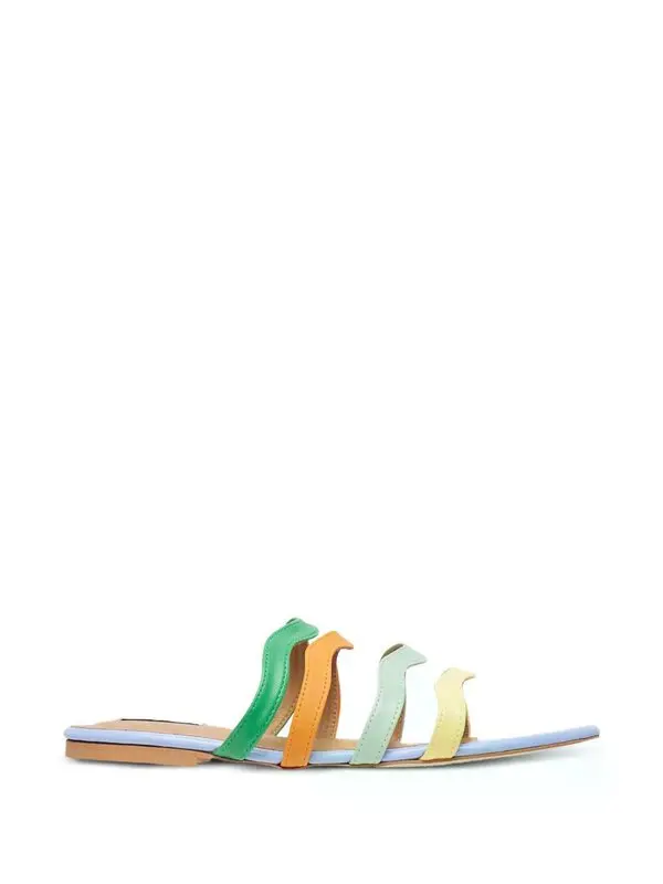PACE Curve Mules - Blue