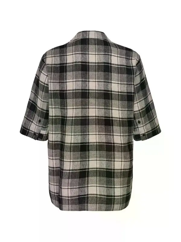 Yohji Yamamoto Plaid Shirt