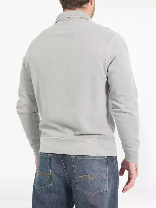 C.P. COMPANY Zip Polo Sweatshirt