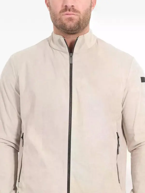 RRD Zip Rib-knit Jacket - Neutrals