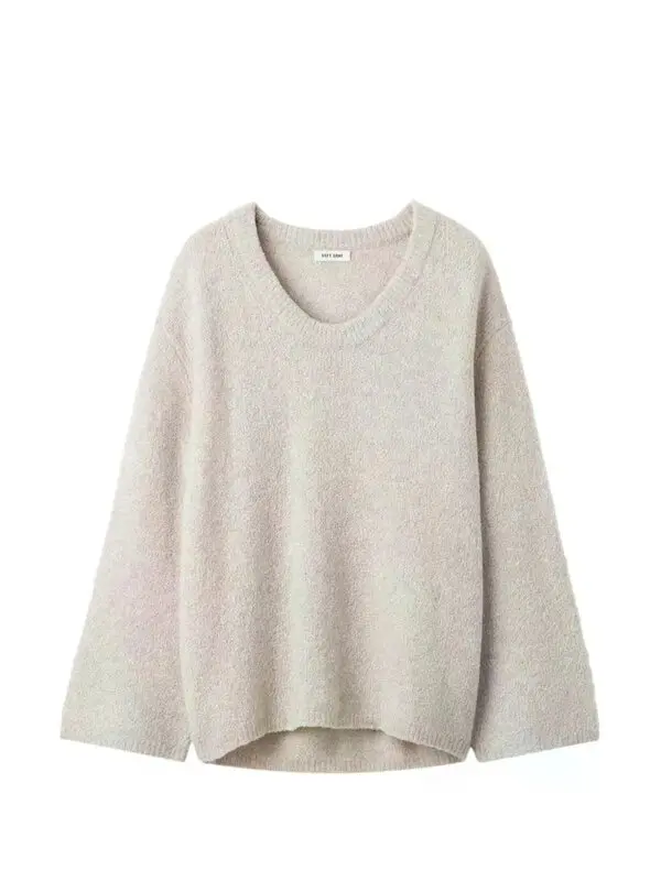 Soft Goat V-neck Sweater