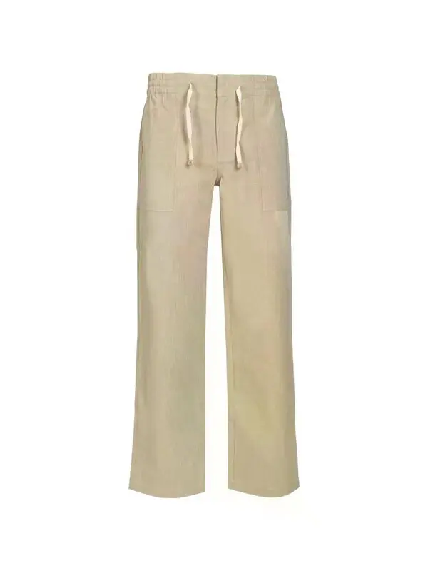 Drole De Monsieur Elasticated Cotton Trousers