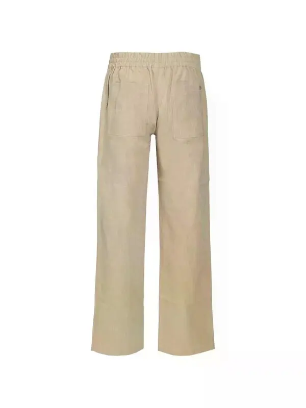Drole De Monsieur Elasticated Cotton Trousers