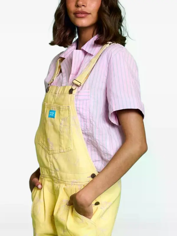 FAVORITE PEOPLE Lemon-print Playsuit