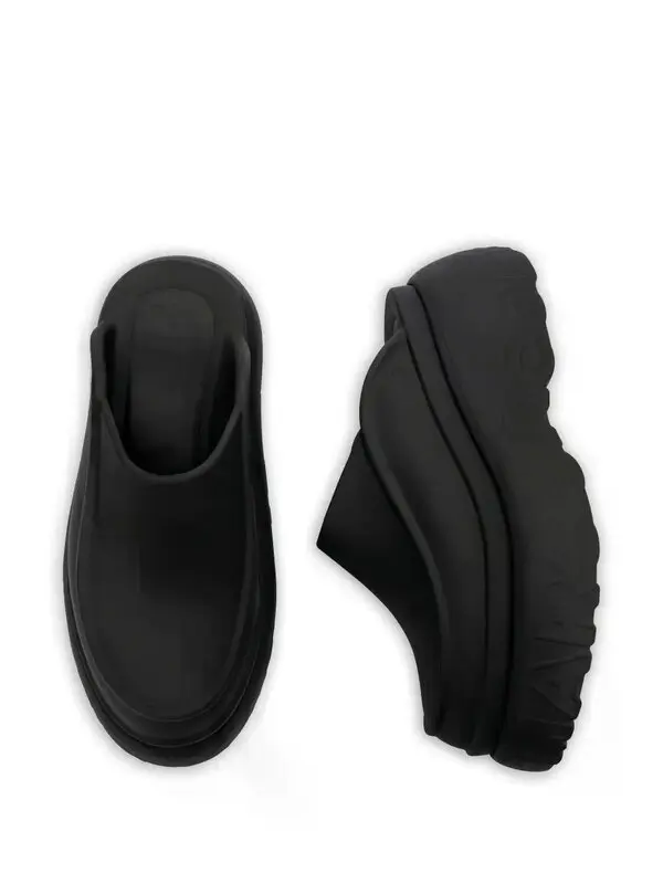 Marc Jacobs X Melissa Logo-embossed Mules - Black