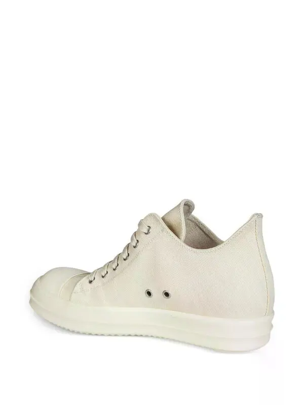 Rick Owens Temple Low Denim Sneakers