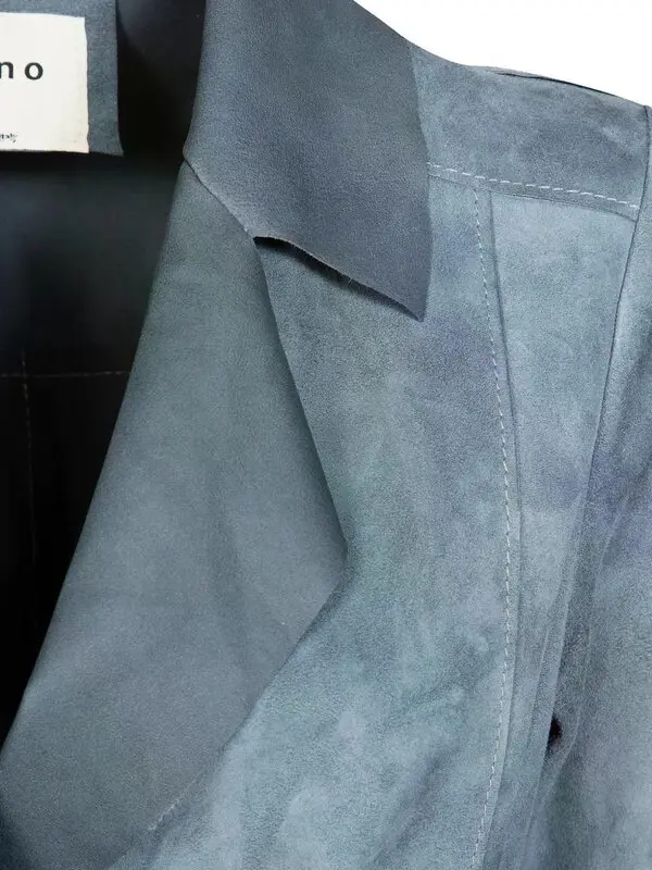 MONO Suede Trench Coat