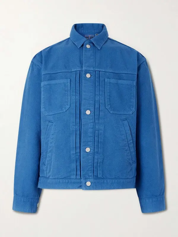 Blue Blue Japan Textured Cotton Jacket