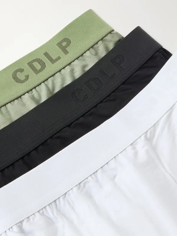 CDLP Three-pack Stretch-lyocell Boxer Briefs