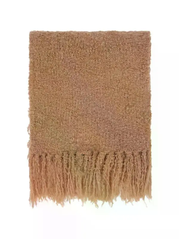 HALFBOY Fringed Scarf - Neutrals