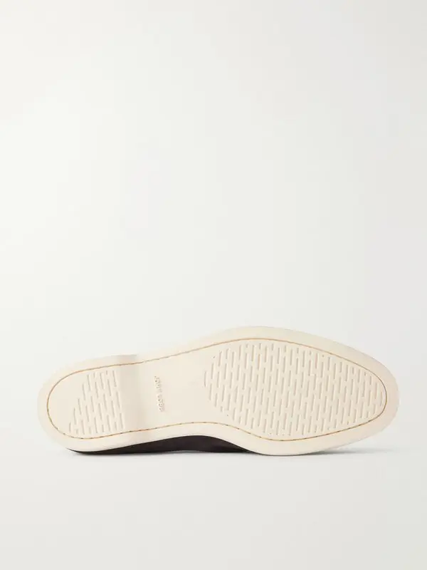 John Lobb Pace Suede Loafers - Gray