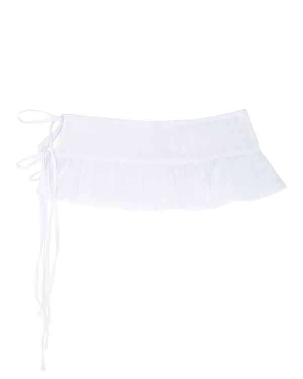 DEIJI STUDIOS Flounce Belt - White