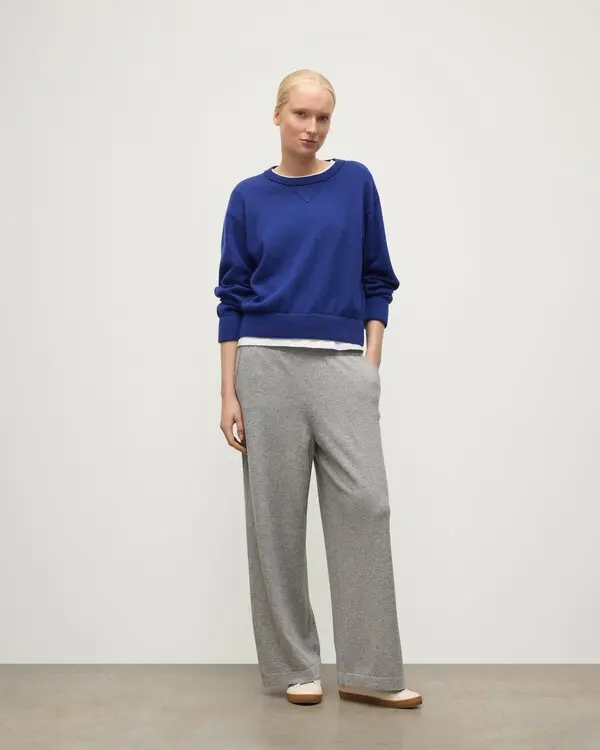 Johnstons Of Elgin Cashmere Lounge Trousers - Grey