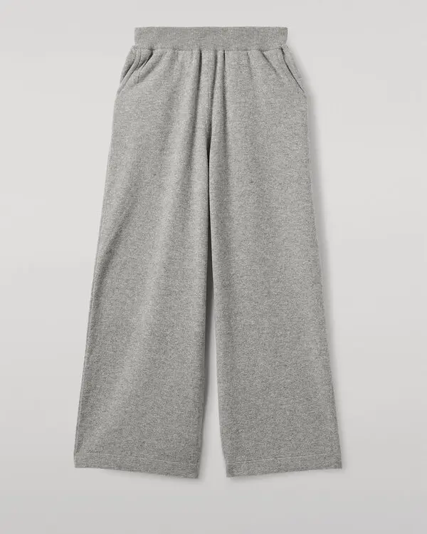 Johnstons Of Elgin Cashmere Lounge Trousers - Grey