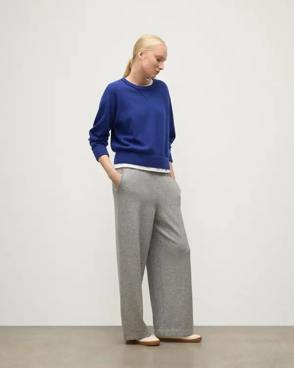 Johnstons Of Elgin Cashmere Lounge Trousers - Grey