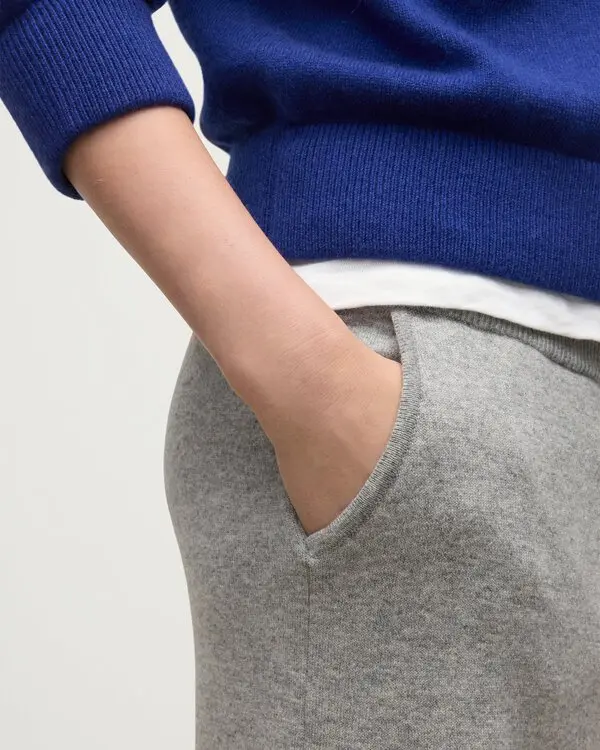 Johnstons Of Elgin Cashmere Lounge Trousers - Grey