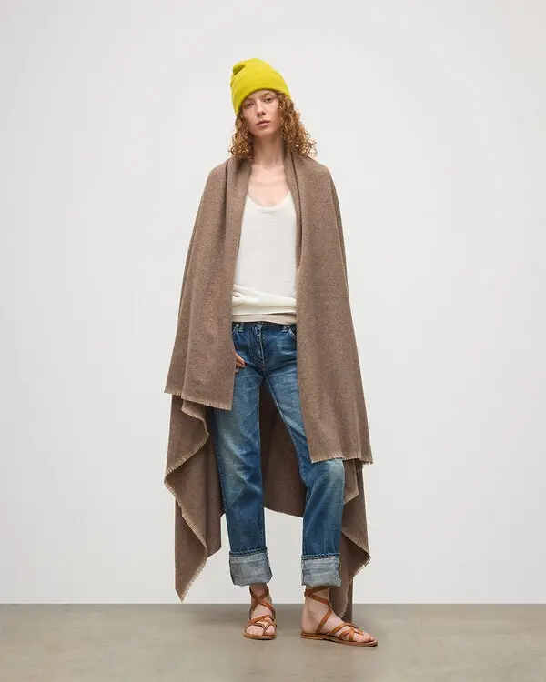 Johnstons Of Elgin Mountain Twill Cashmere Throw