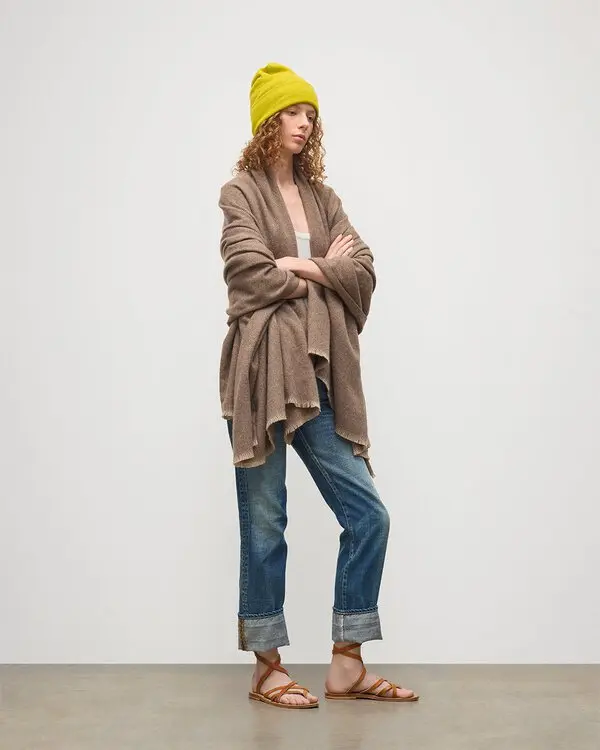 Johnstons Of Elgin Mountain Twill Cashmere Throw