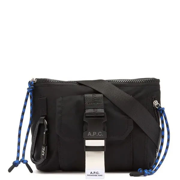 A.p.c. Trek Cross Body Bag - Black