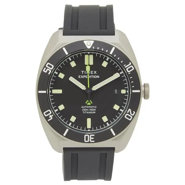 TIMEX Expedition Pioneer Titanium Automatic Watch - Black