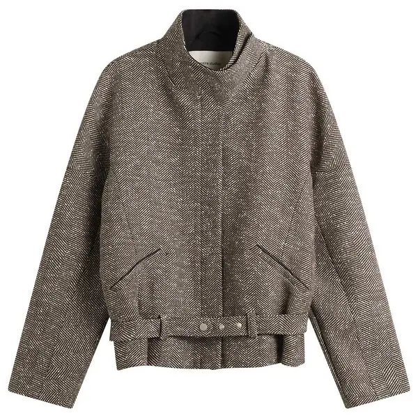 ENTIRE STUDIOS Contrast Aviator Jacket
