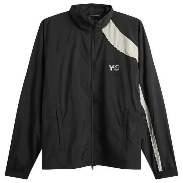 Y3 Logo Track Jacket - Black