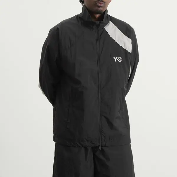 Y3 Logo Track Jacket - Black