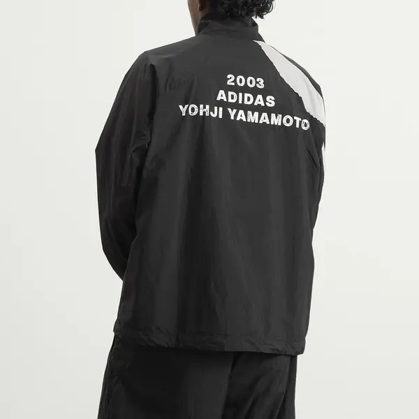 Y3 Logo Track Jacket - Black