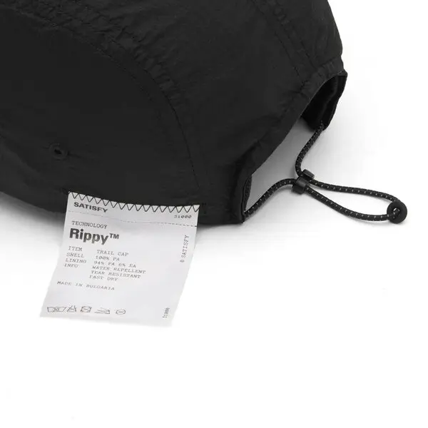 Satisfy Rippy Trail Cap - Black