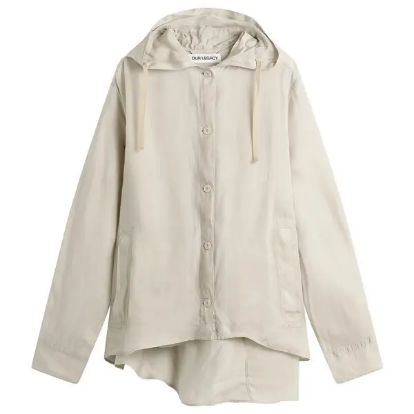 Our Legacy Rover Shirt With Drawstring Hood