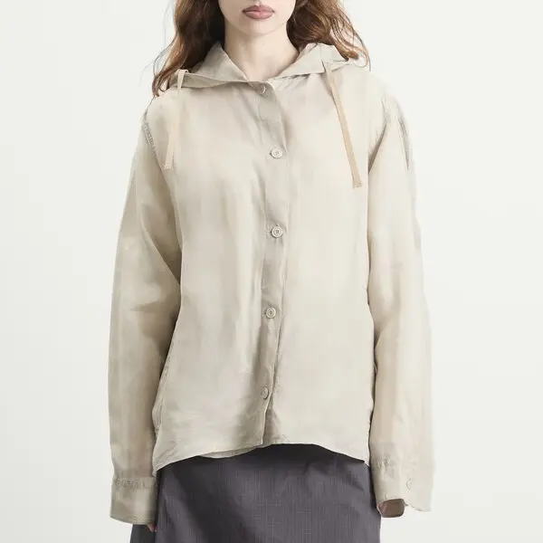 Our Legacy Rover Shirt With Drawstring Hood