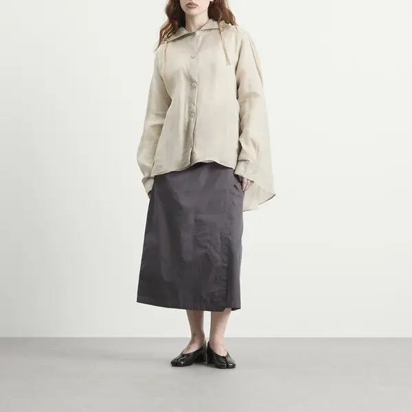 Our Legacy Rover Shirt With Drawstring Hood
